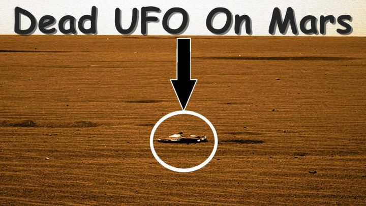 NASA's Mars Opportunity Rover Captured Aliens' Spacecraft On Mars ...