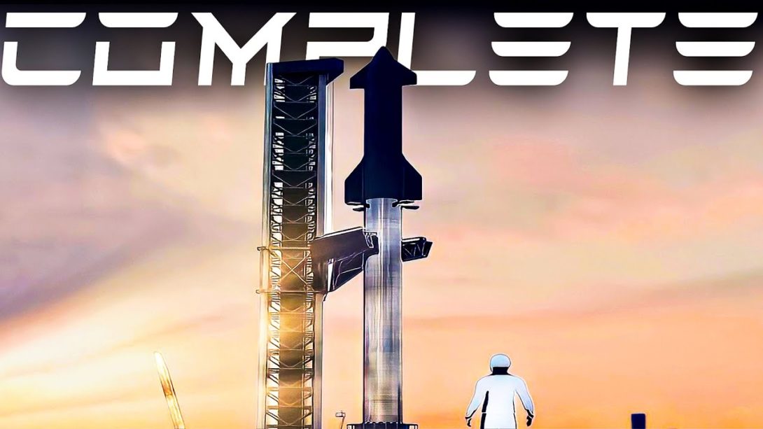 FINALLY! SpaceX JUST COMPLETED Starship Launch Tower - Astronomy & Space