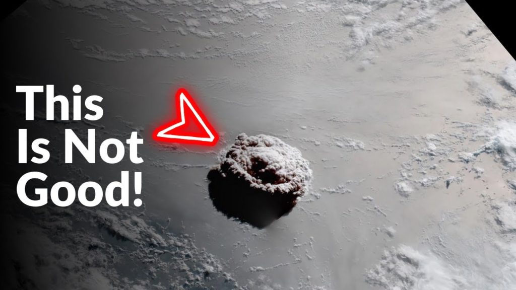 A Huge Volcano Erupted In Tonga Triggering Tsunami Waves | Tonga ...