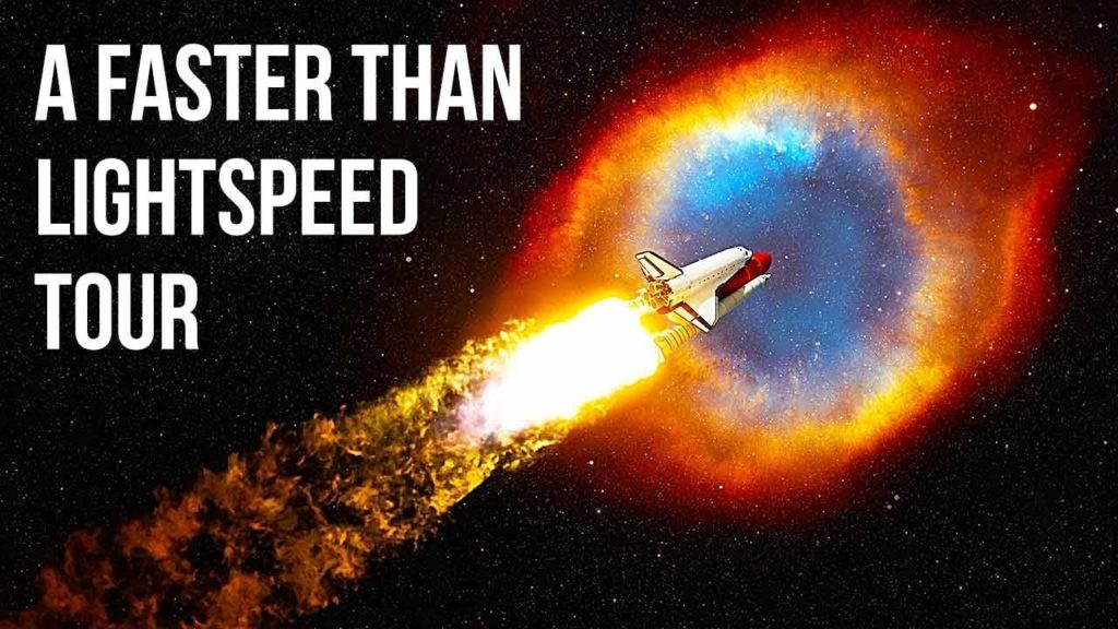 Hyperspace Tour of The Galactic Neighborhood - Magic of Science