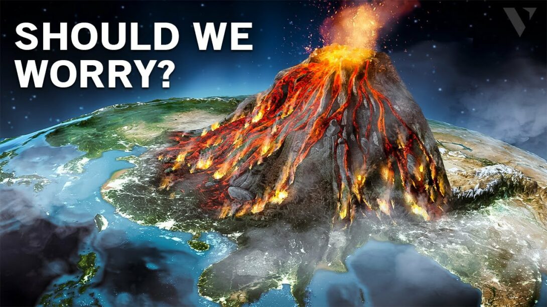 The Largest Volcano Of All Time Just Cracked Open The Earth! - Magic of ...