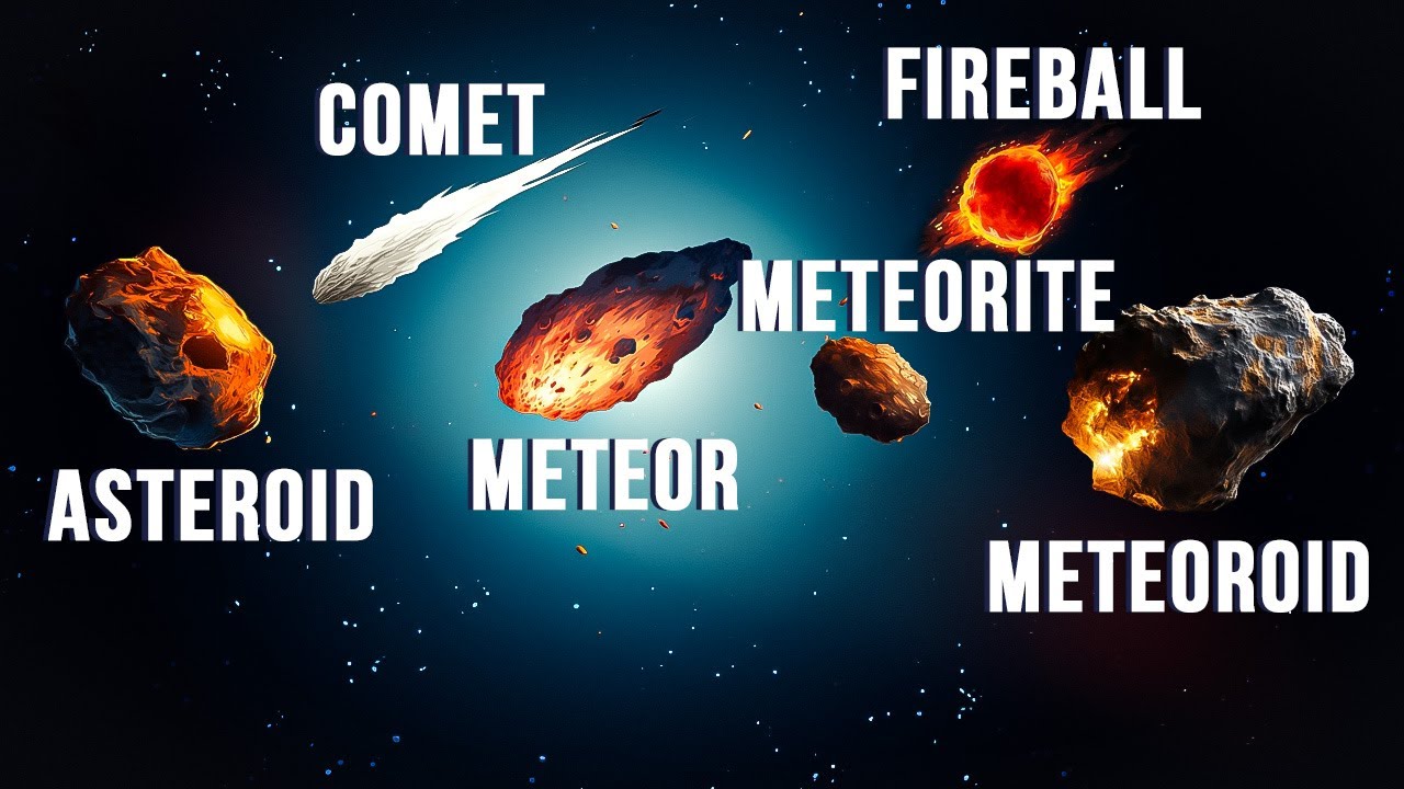 What's The Difference Between Asteroid, Meteorite, Meteoroid, Bolide And Comet? - Magic of Science