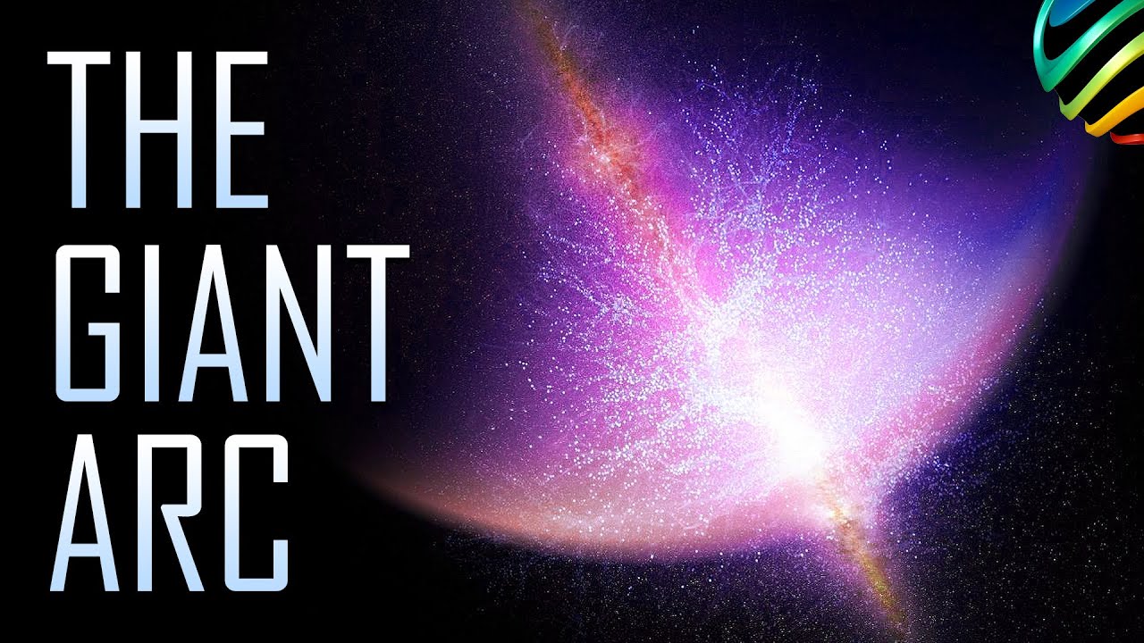 Scientists claim that the existence of a colossal cosmic arc spanning a ...