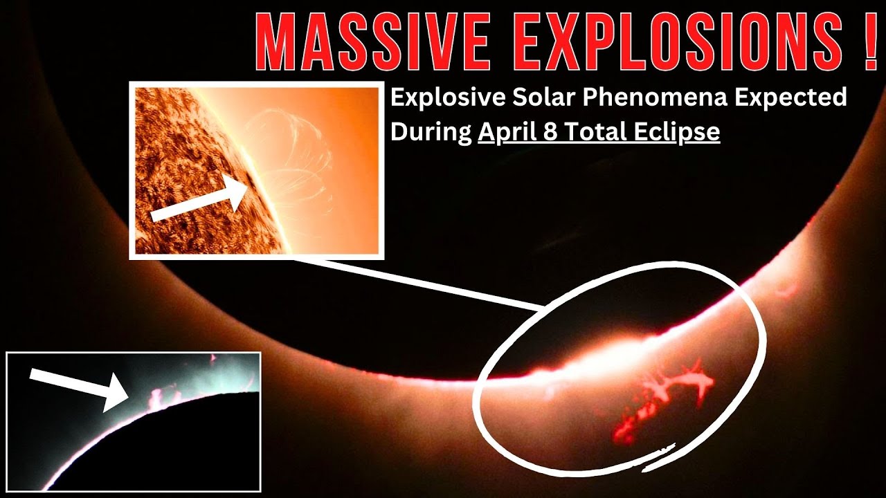 MASSIVE! Explosive Solar Phenomena Expected During April 8 Total ...